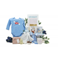 Love Mummy and Baby Boy Basket | | Baskets Galore